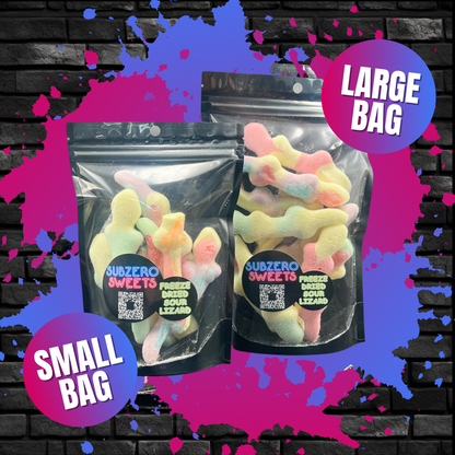 Freeze Dried Sour Lizards – SubZero Sweets